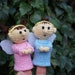 Angel Finger Puppet Christmas Angel Toy Angel Baptism Gift - Etsy
