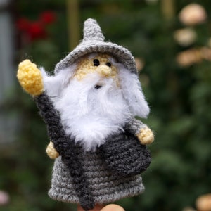 Wizard Finger Puppet, Druid Plush Toy, Wizard Toy, Merlin Puppet ...