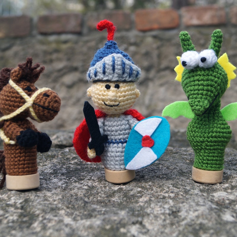 Knight Puppet - Etsy