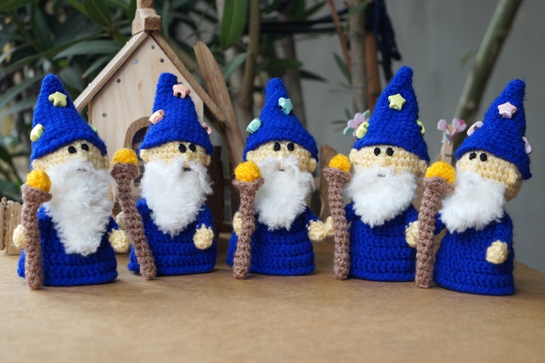 Wizard Finger Puppet Wizard Toy Merlin Wizard Gift Gandalf - Etsy