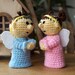Angel Finger Puppet Christmas Angel Toy Angel Baptism Gift - Etsy
