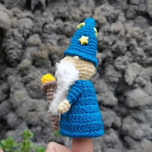 Wizard Finger Puppet Wizard Toy Merlin Wizard Gift Gandalf Plush Wizard ...