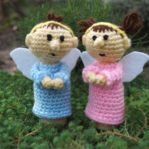 Angel Finger Puppet Christmas Angel Toy Angel Baptism Gift | Etsy