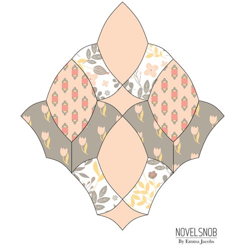 Tumbler Quilt Tumbler Template Epp English Paper Piecing - Etsy