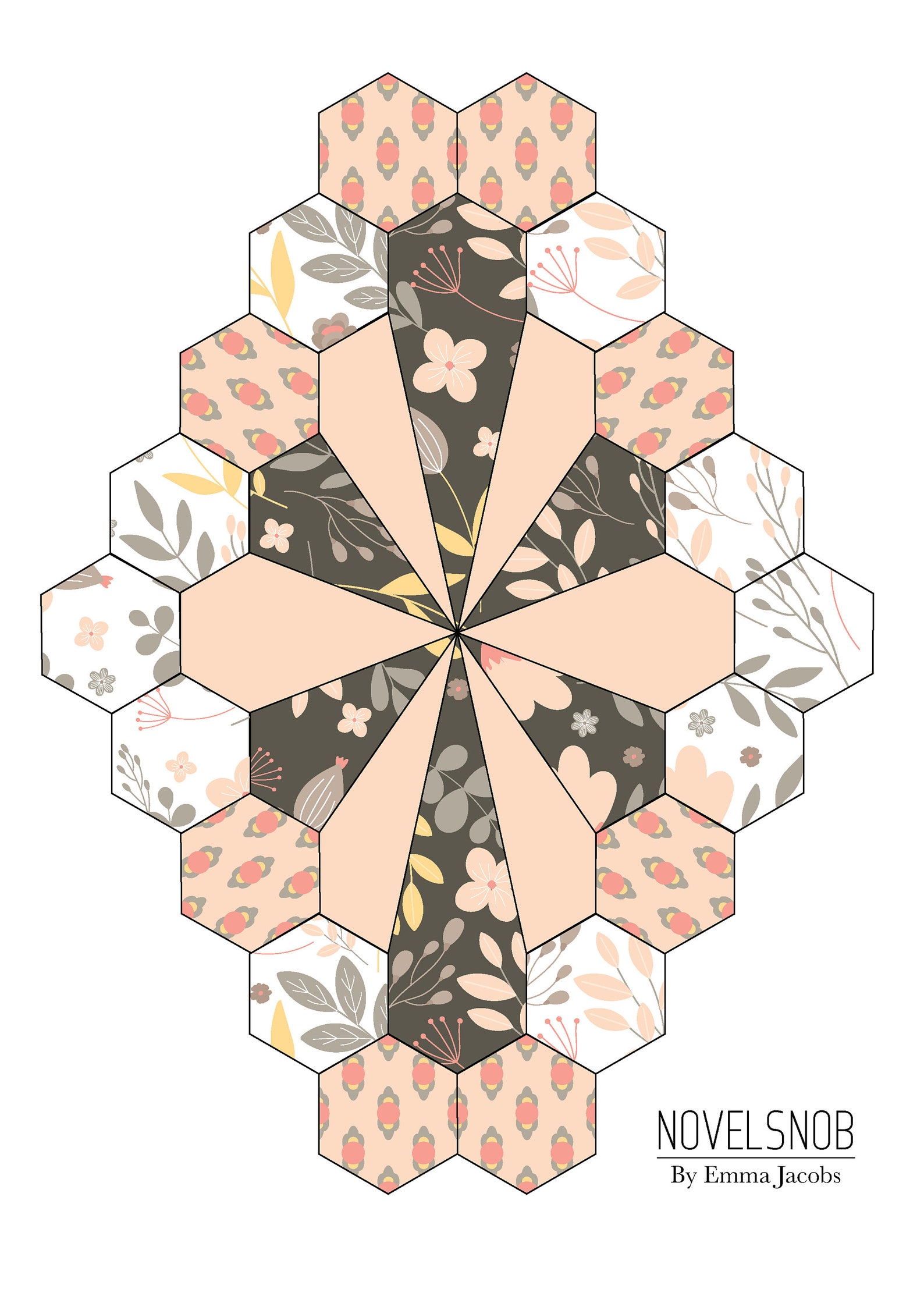 Dodecagon Printable Templates 1 Inch Hexagon PDF Templates - Etsy