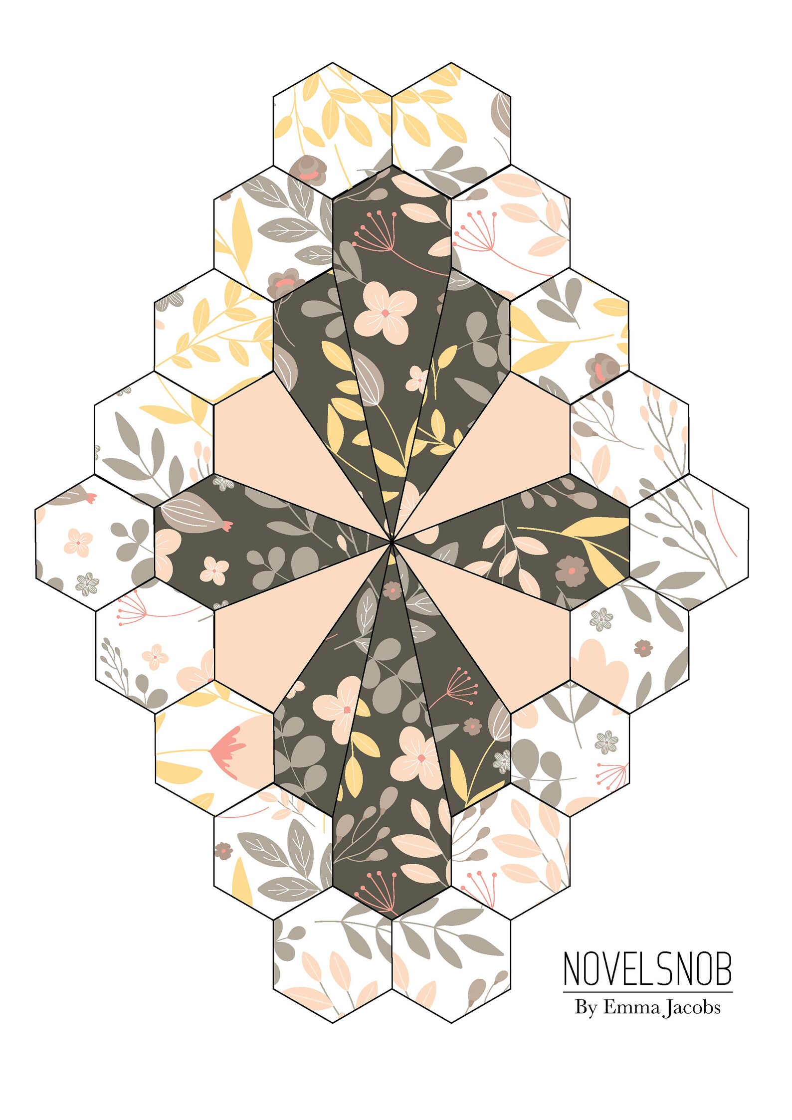 Dodecagon Printable Templates 1 Inch Hexagon PDF Templates - Etsy
