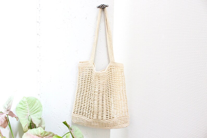 Easy Crochet Net Bag Pattern - Etsy