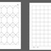 Elongated Hexagon EPP Template Crosses English Paper Piecing - Etsy
