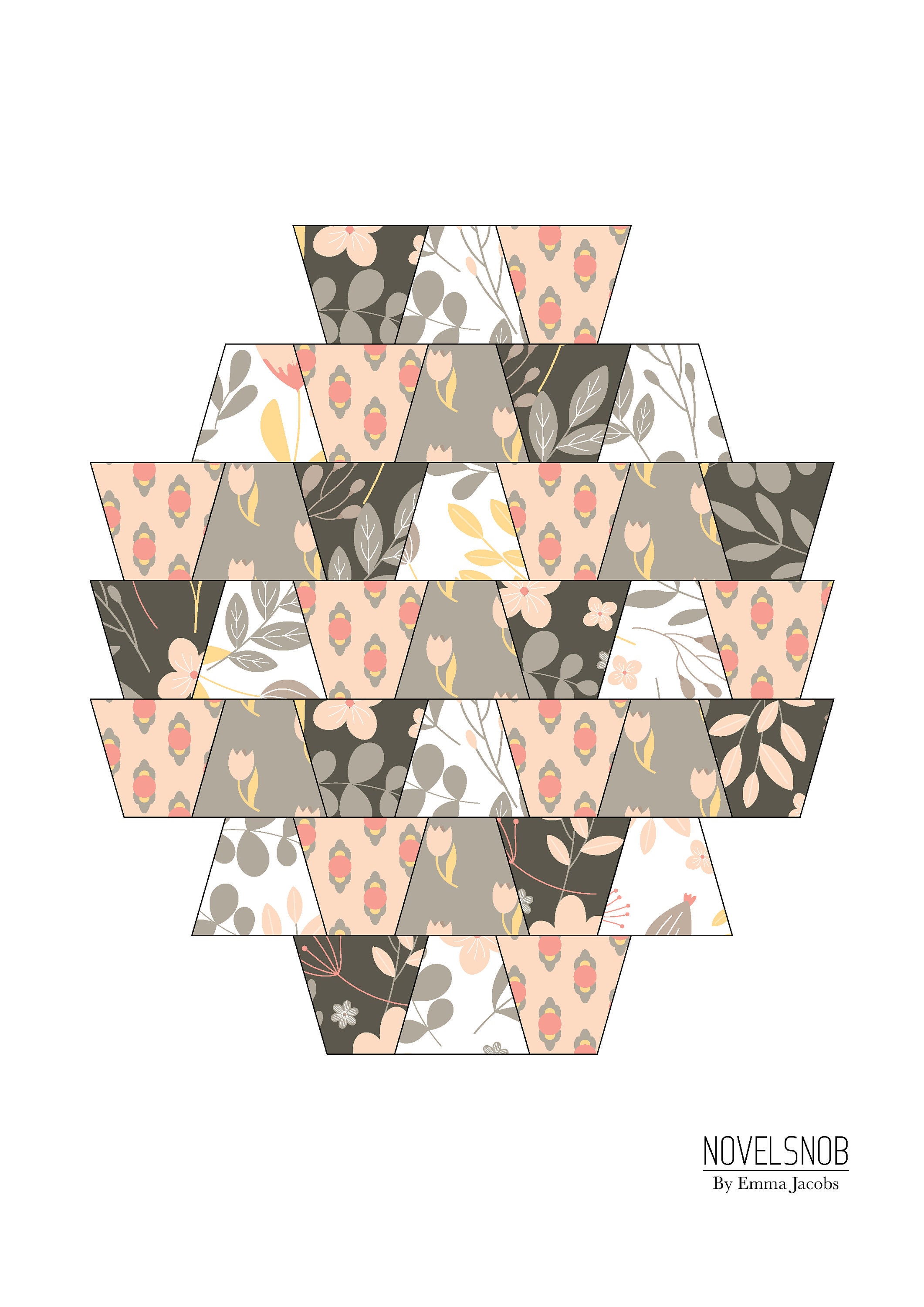 Tumbler Quilt Tumbler Template Epp English Paper Piecing | Etsy