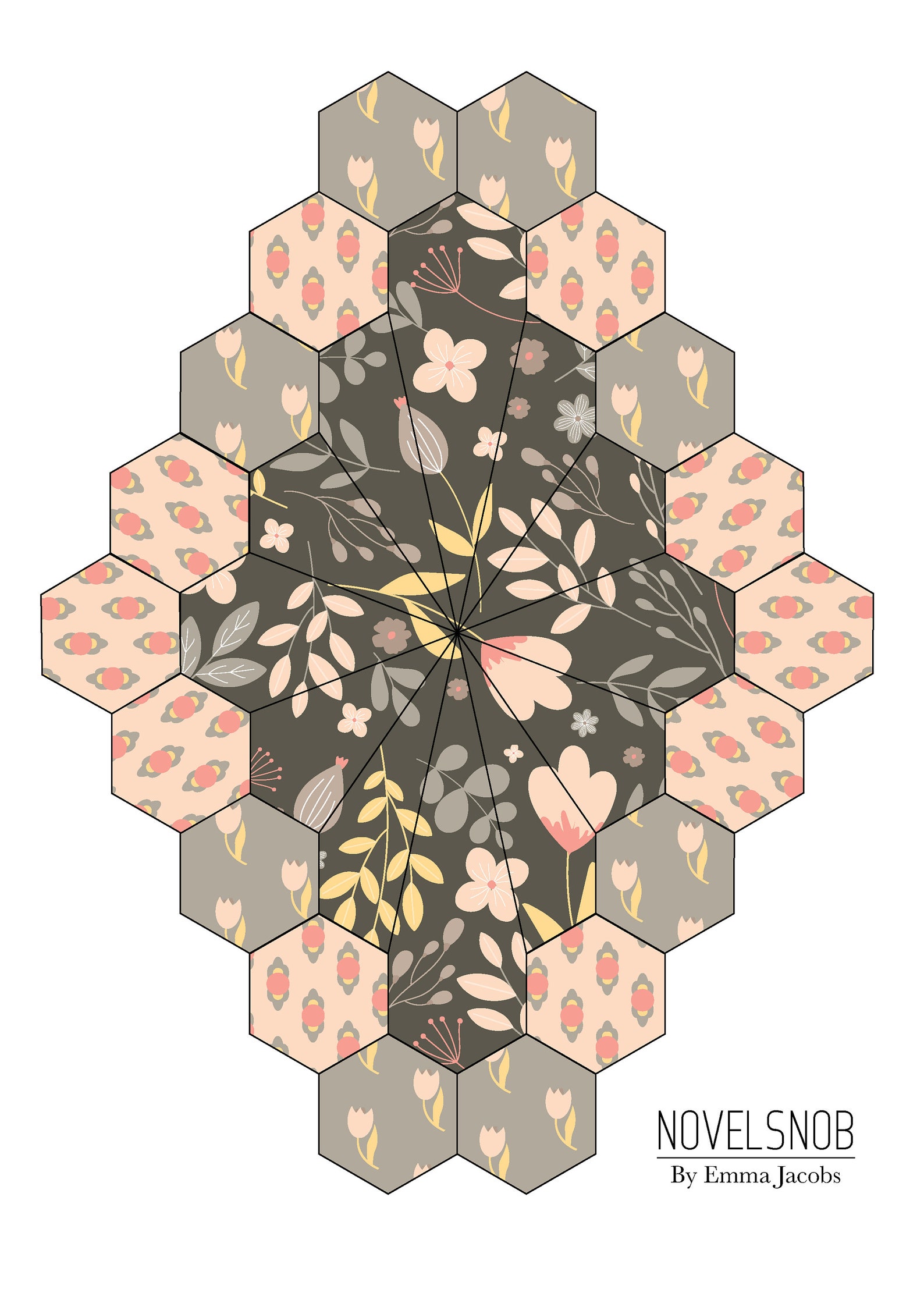 Dodecagon Printable Templates 1 Inch Hexagon PDF Templates - Etsy