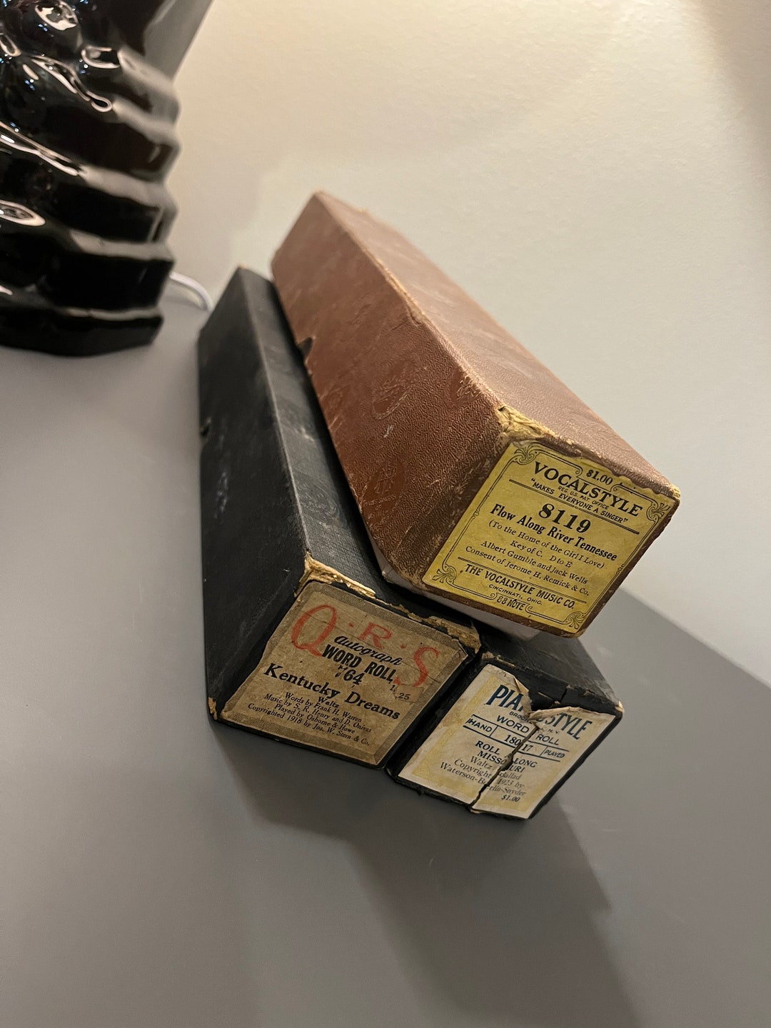 Vintage American Theme Piano Rolls - Etsy