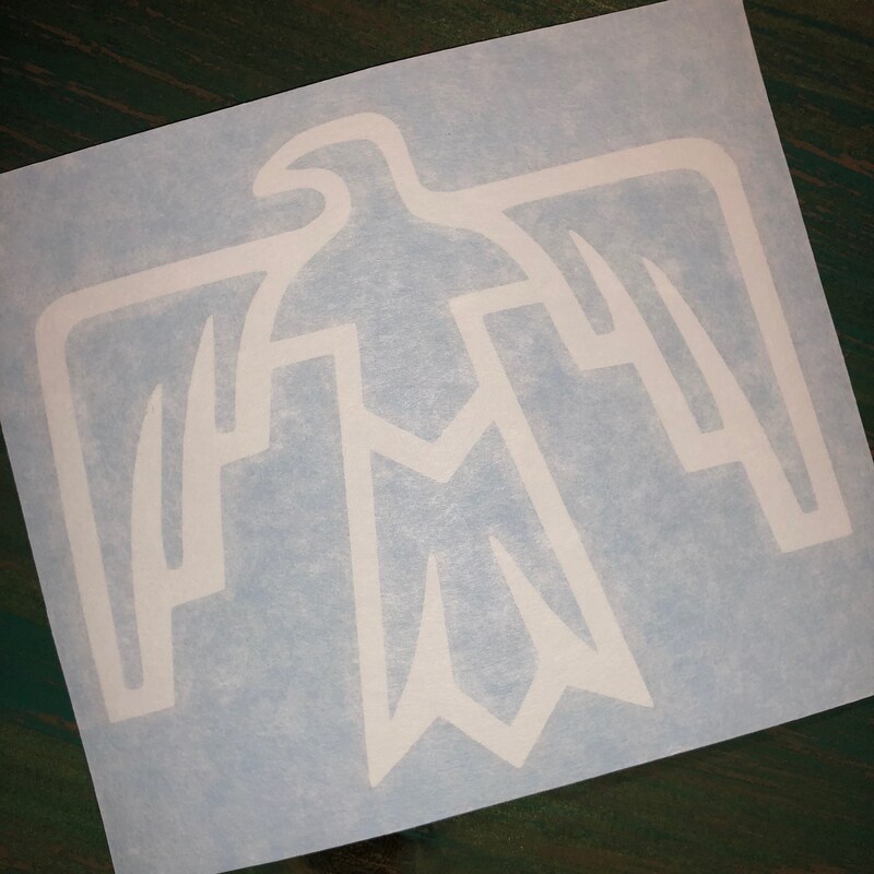Thunderbird Car Decal - Etsy