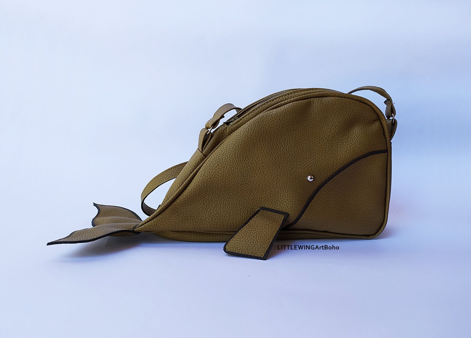 Whale Bag Blue Whale Bag Fish Bag Whale Shape Bag Dark - Etsy