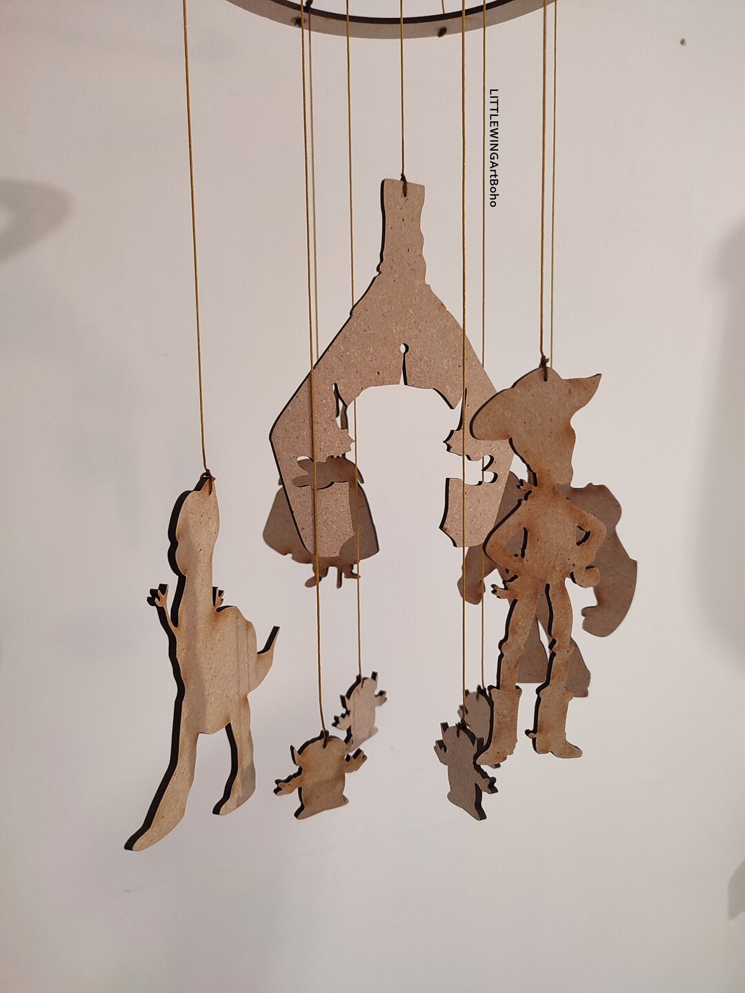 Space Aliens - Cowboy - Toys - Baby Mobile - Nursery Decor - Space ...