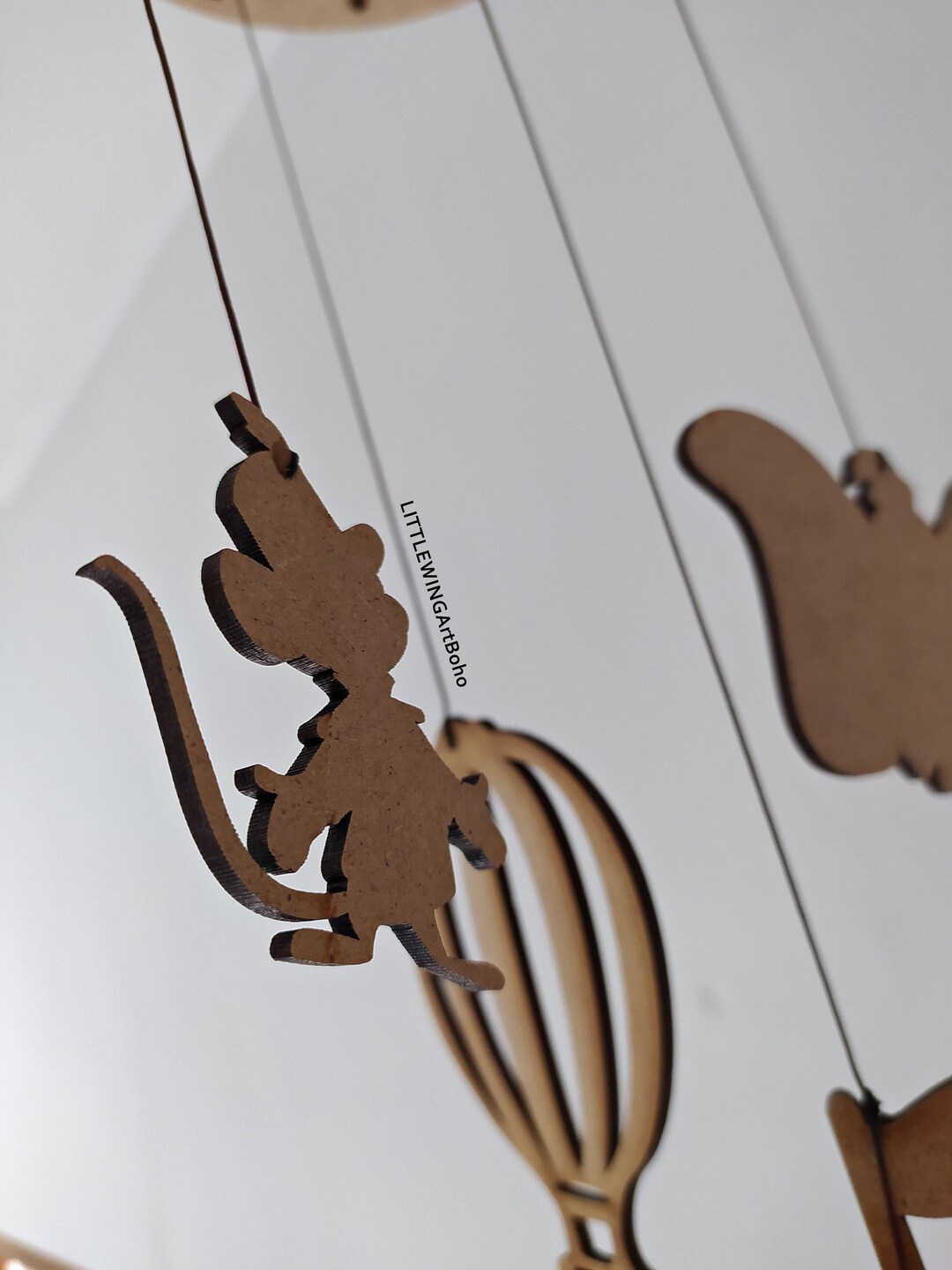 Dumbo Nursery Decor Dumbo Mobile Dumbo Nursery Wood - Etsy