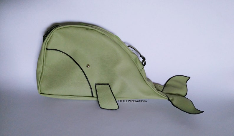 Whale Bag Blue Whale Bag Fish Bag Whale Shape Bag - Etsy