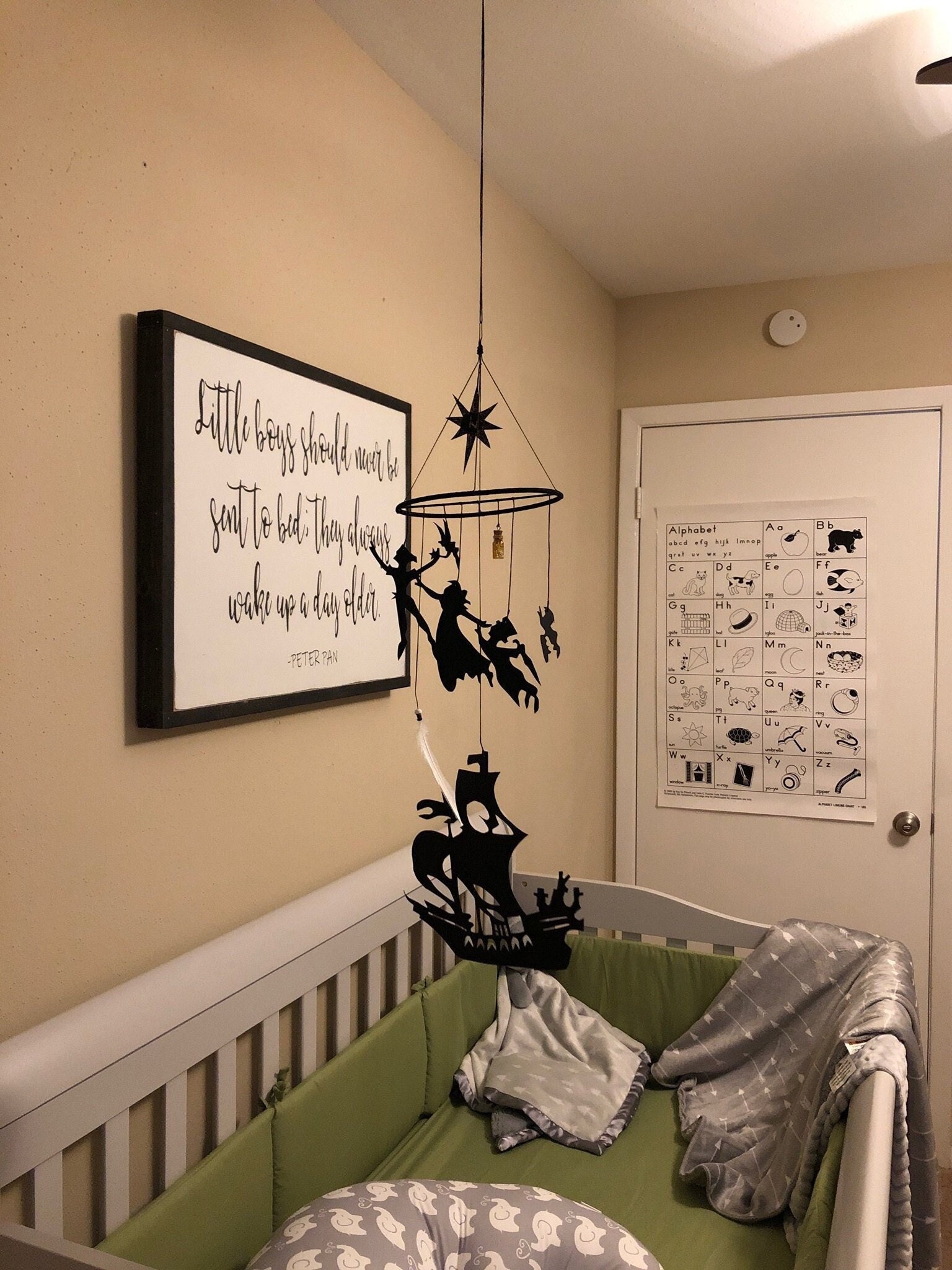 Peter Pan Bedroom Ideas Peter Pan Mobile, Baby Crib Mobile, Pirates