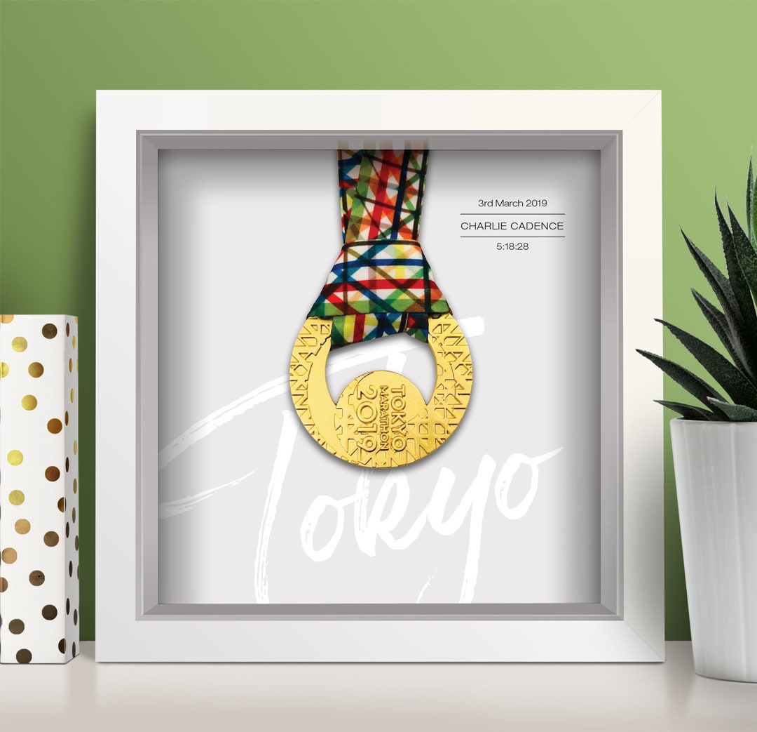 Tokyo Marathon Personalised Medal Frame - Etsy
