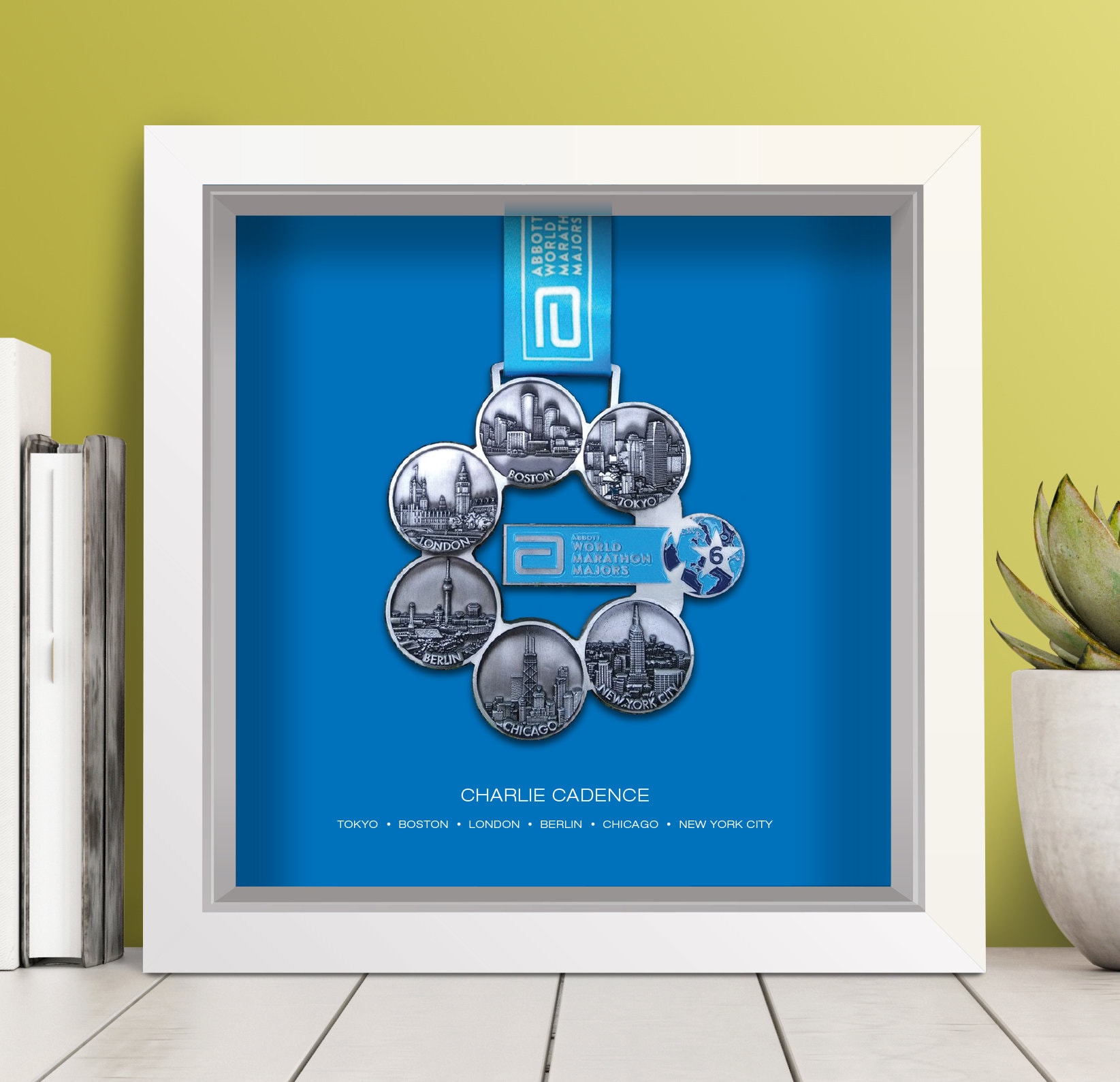 World Marathon Majors Six Star Medal Frame - Etsy Finland