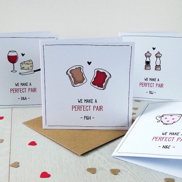 Perfect Pair Cards - Etsy