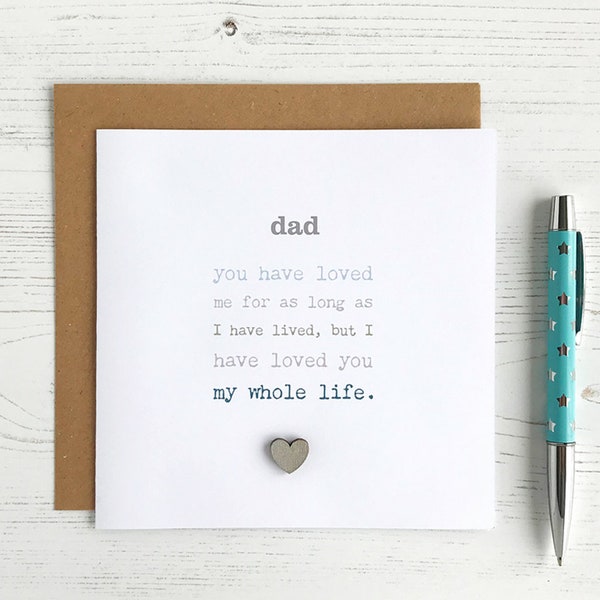 Fathers Day Card - Etsy UK