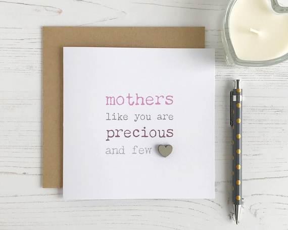 Mother's Day Card Sentimental Card for Mum Thank You - Etsy