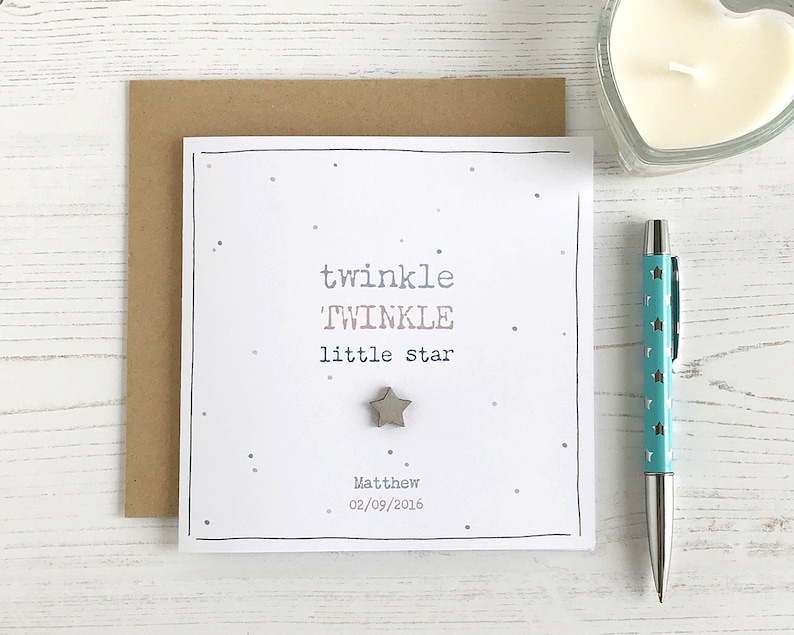 Congratulations New Baby Card Personalised Baby Card - Etsy