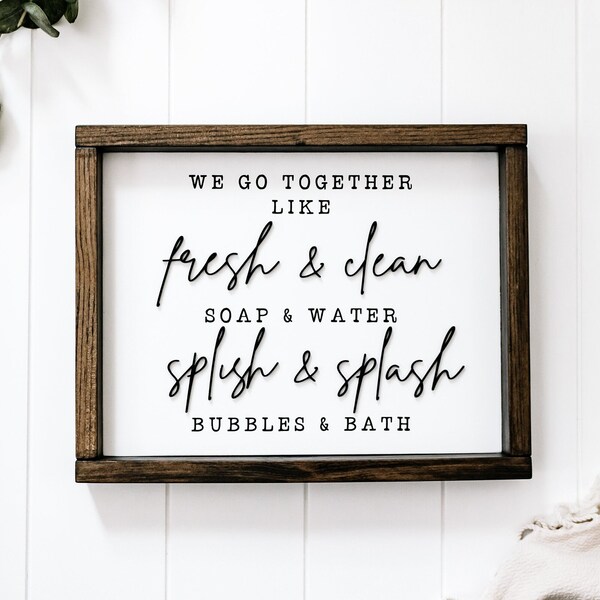 Master Bathroom Art - Etsy