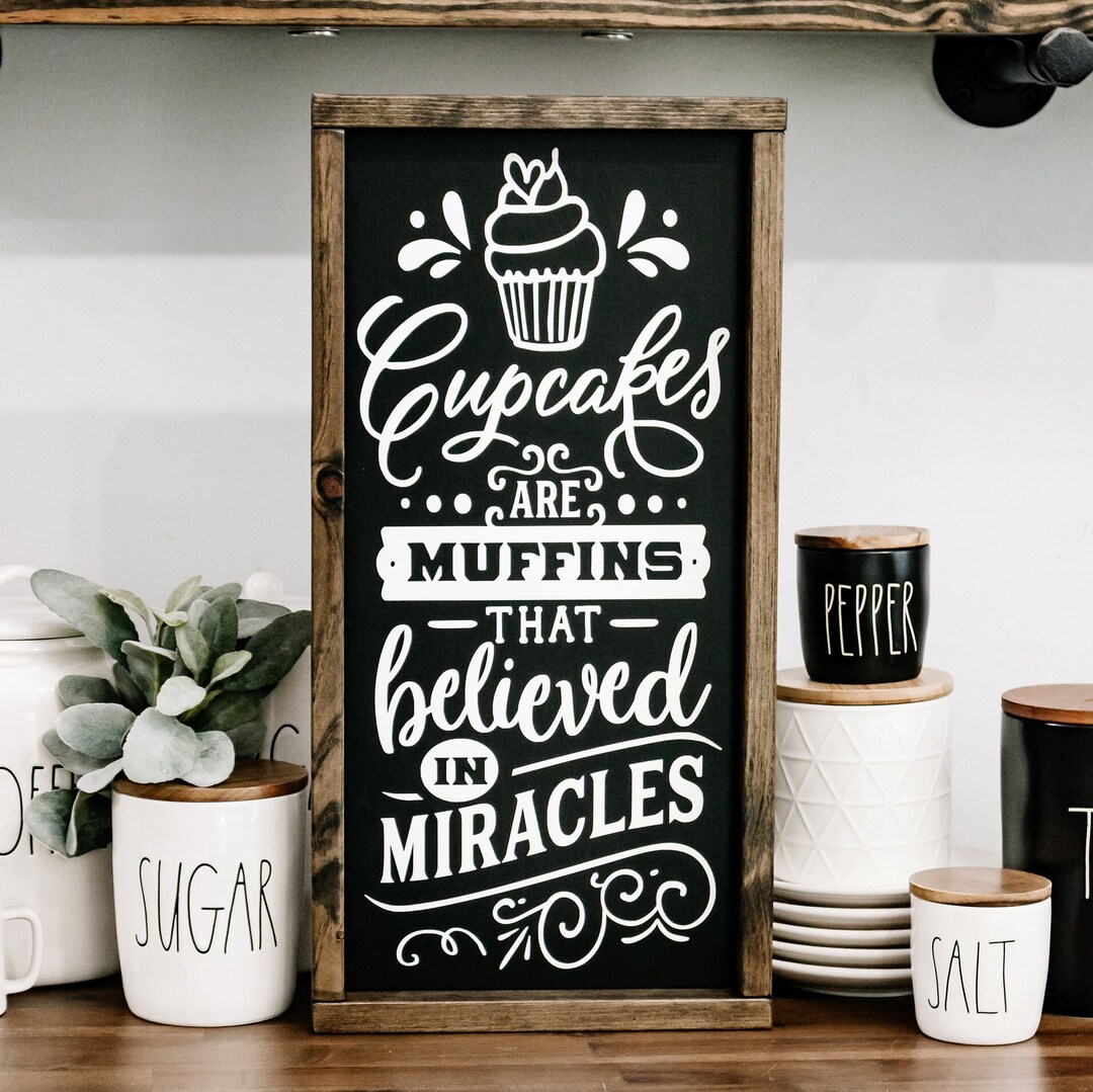 10x20 Funny Kitchen Wall Decor Rustic Kitchen Signs Bakery Kitchen ...