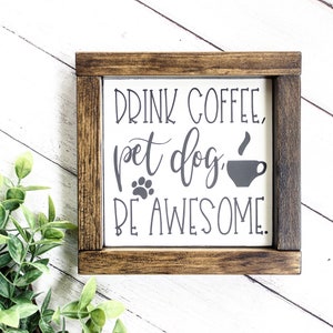 Rustic Coffee Bar Decor Signs Farmhouse Coffee Signs for Coffee Shop - Etsy