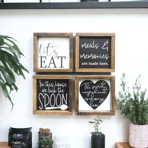 Rustic Kitchen Signs - Etsy