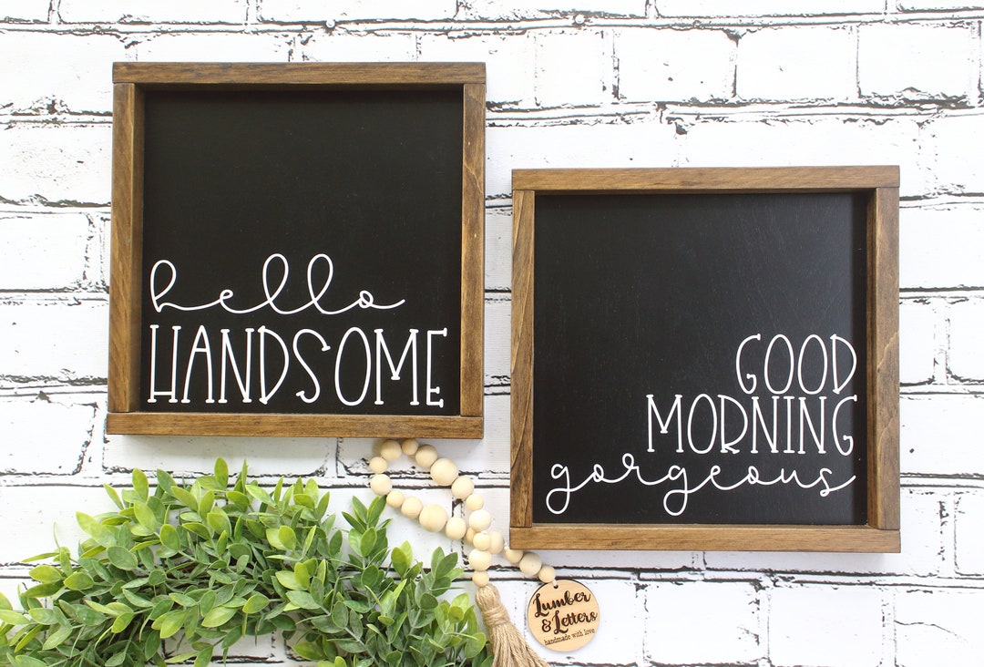 Modern Farmhouse Master Bathroom Wall Decor Rustic Bathroom Signs Black ...