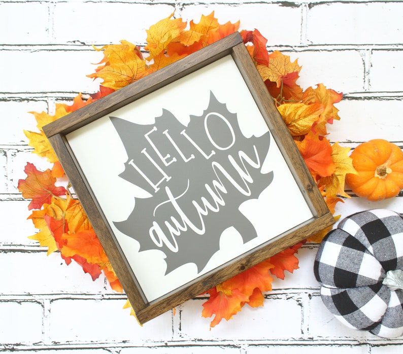 Fall Decor Sign Collection by Lumber and Letters - Etsy