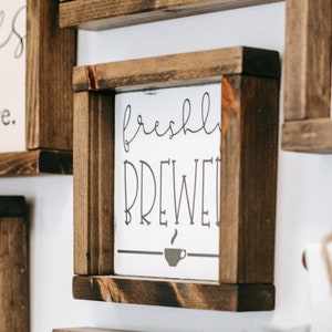 Rustic Coffee Bar Decor Signs Farmhouse Coffee Signs for Coffee Shop - Etsy