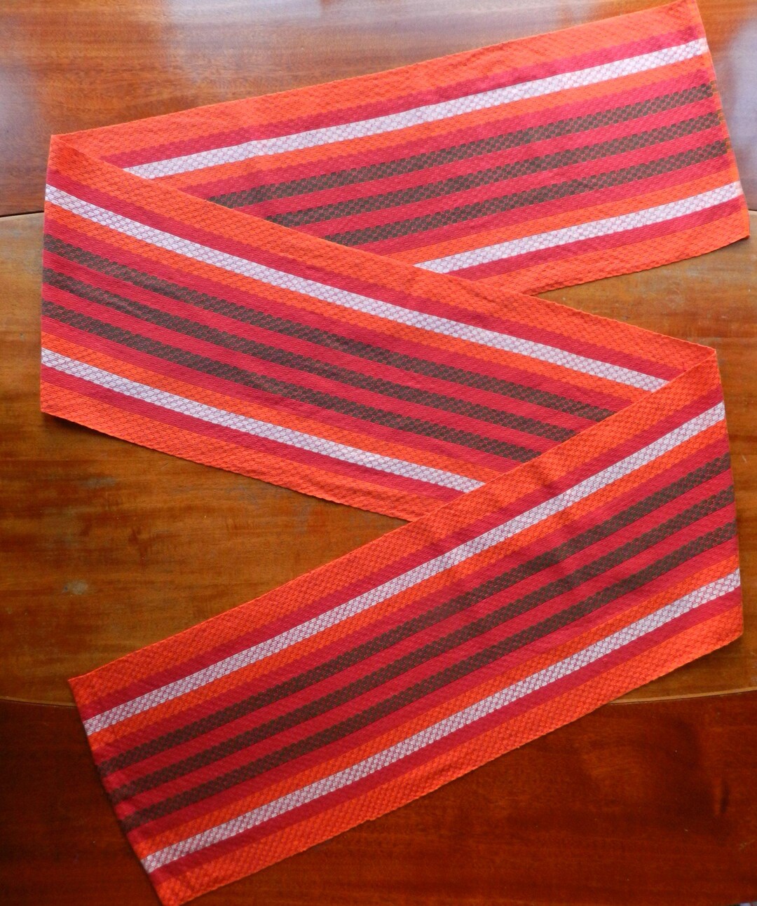 Vintage Swedish Table Runner: Linen Cotton Woven Stripes, 2.5m - Etsy