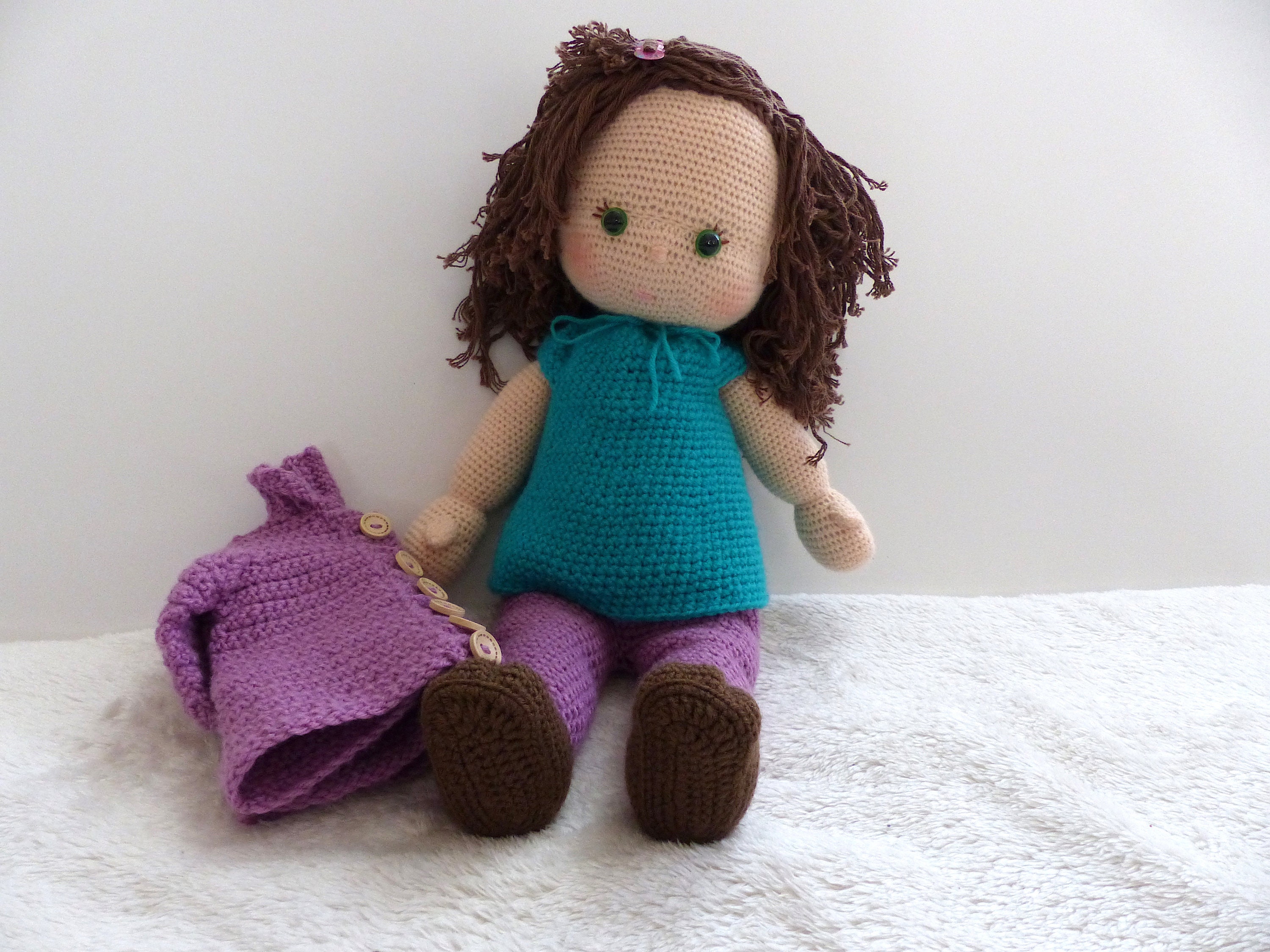 Crochet Pattern Doll lizzy Doll 13 Inch - Etsy UK