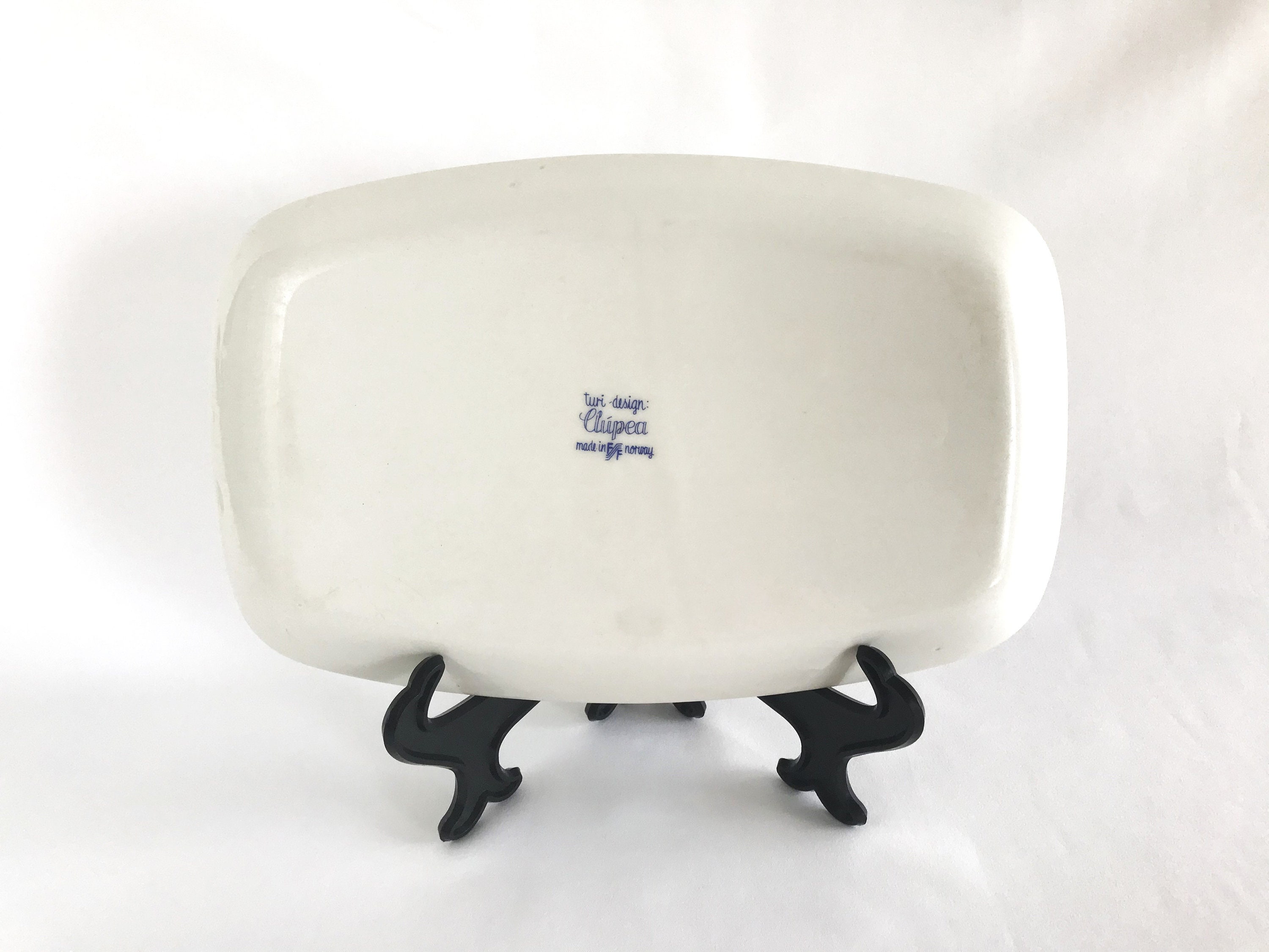Vintage Figgjo Lotte Turi Gramstad Oliver Design 'clupea' Fish Dish ...