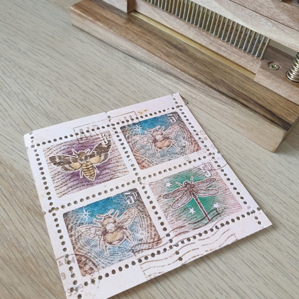 Cutter for making of postage stamps - Etsy 日本