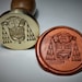 Family Crest on the Sealing Wax Press - Etsy