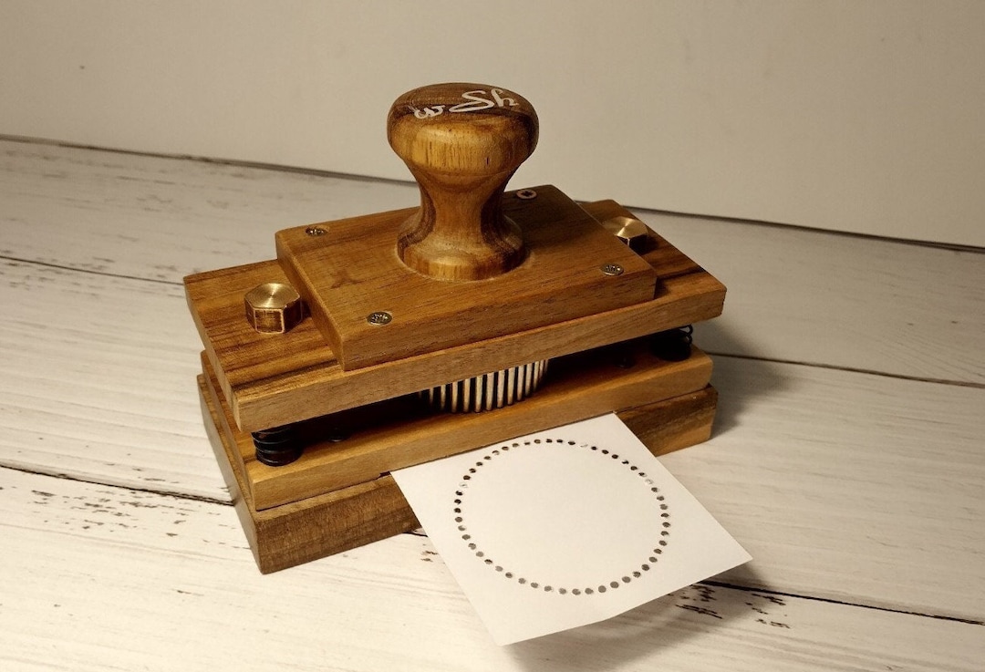 Cutter (punch) for Making Round Postage Stamps - Etsy