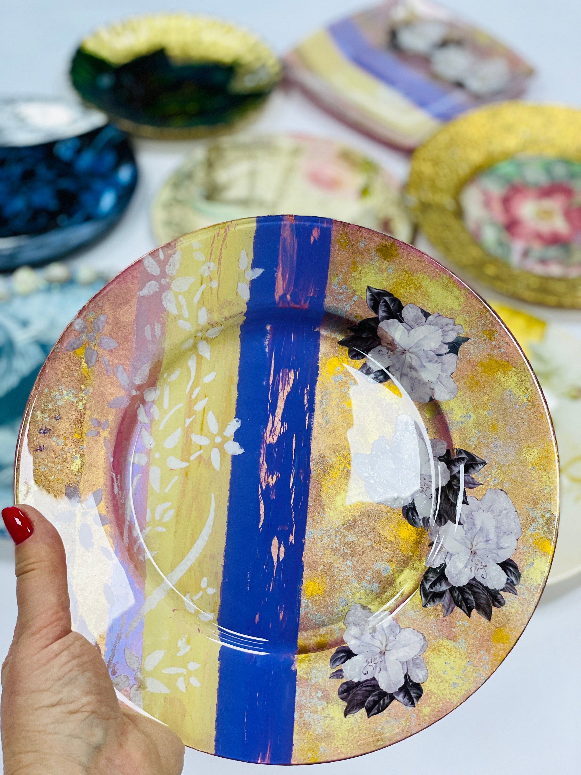 Collection Plates, Decorative Plates Ready to Ship and to Order ...
