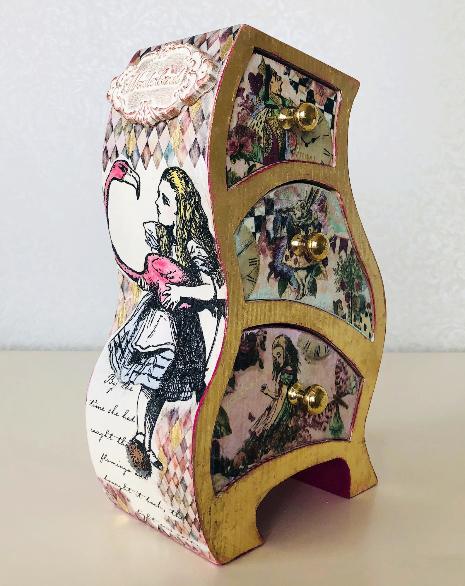 Mini Chests of Drawers to Order Jewelry Box Alice in - Etsy