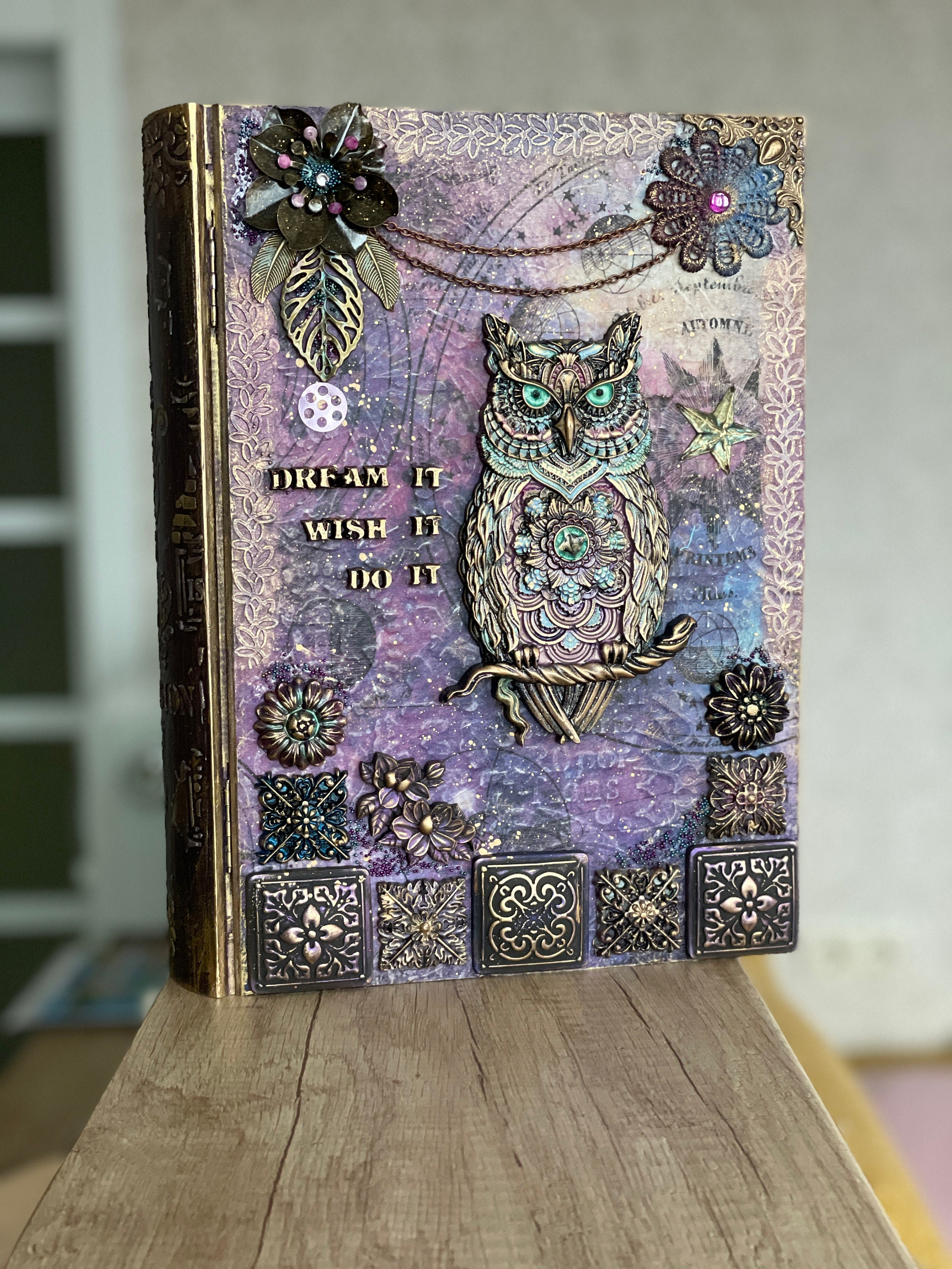 Steampunk Box Magiс Owl, Tarot Box Owl, Box for Tarot Cards, Box Owl ...