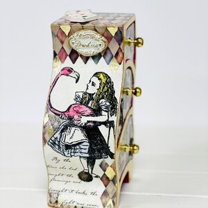 Wavy Chest of Drawers Alice in Wonderland, Mini Chest of Drawers to ...