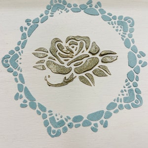 Tea Box Rose, Tea Storage Container, Tea Bags Holder, Pre-order, Tea ...