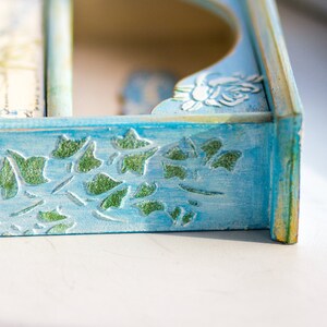 Wooden Key Cabinet Key Box Storage Wall Key Holder Rustic | Etsy