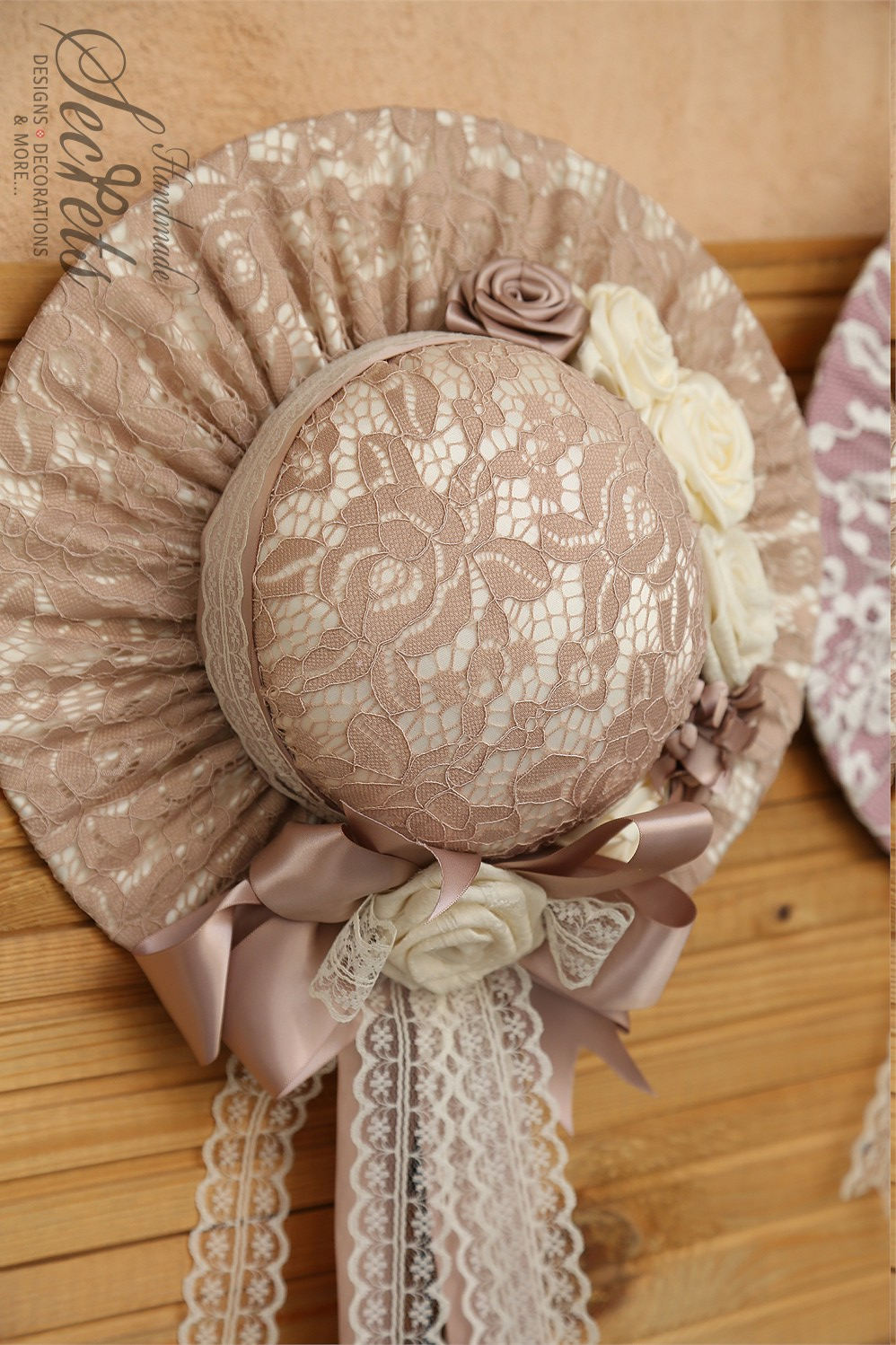 Vintage Hat, Handmade Hat, Shabby Chic, Hat, Lace Hat, Little Hat ...