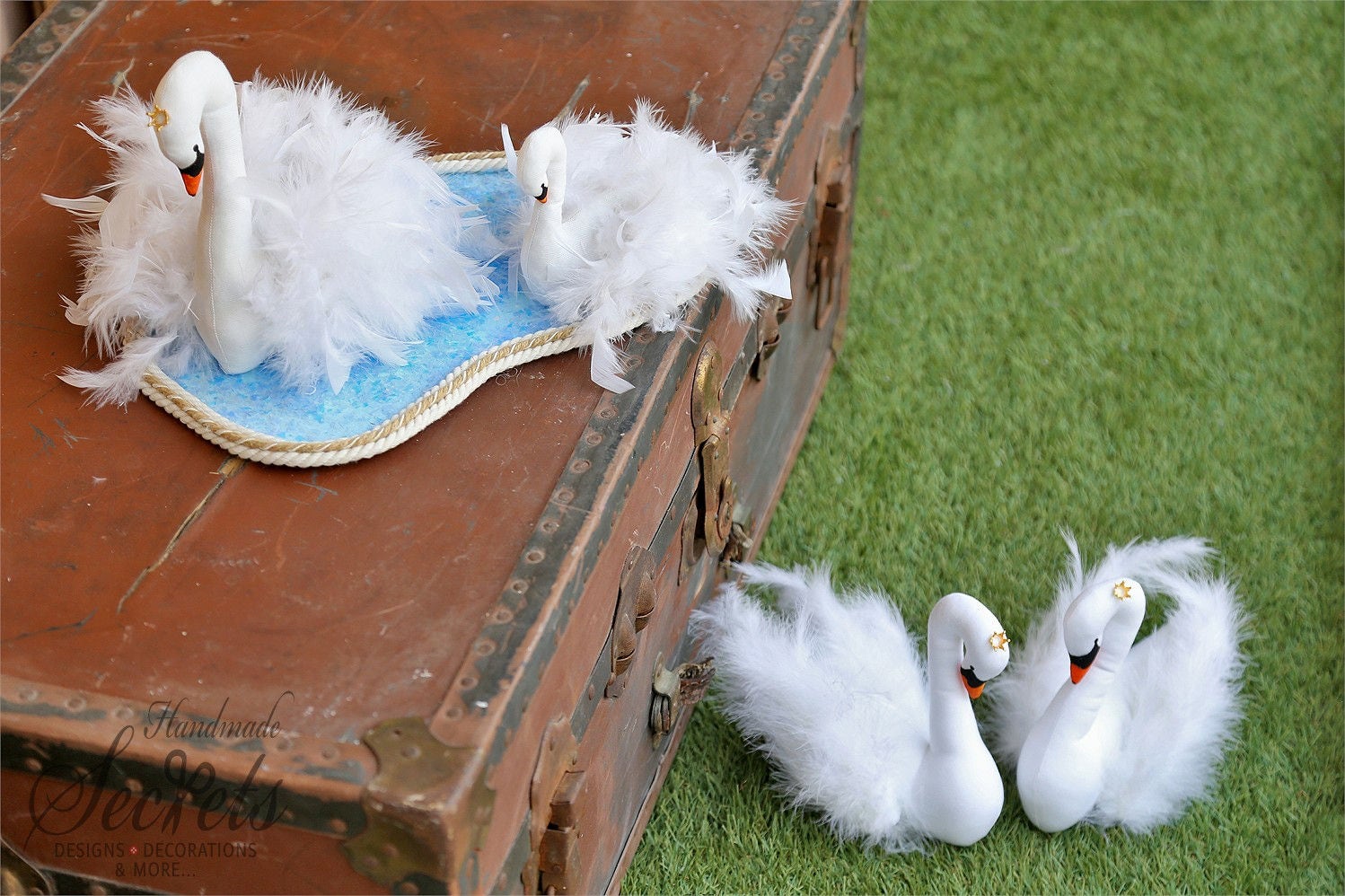 White Swans, Swans, Swans Lake, Baptism, Home Decoration, Baby Room ...