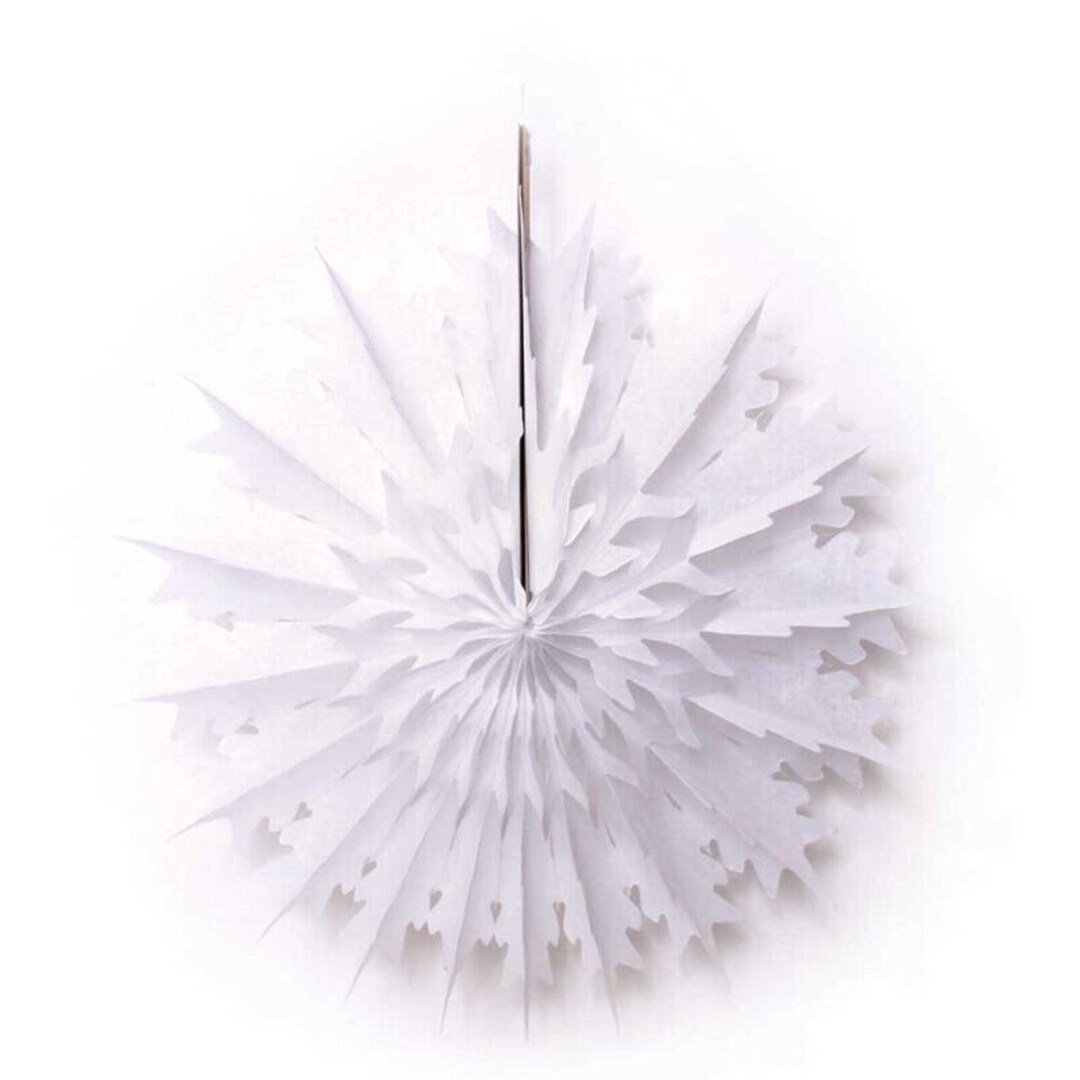 XL Paper Snowflake Hanging Christmas Decorations Festive House Party ...