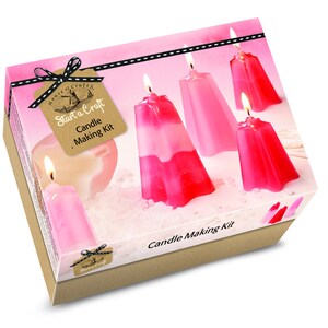 Candle Making Starter Craft Kit Gift Set Makes 4 Candles SC010 - Etsy